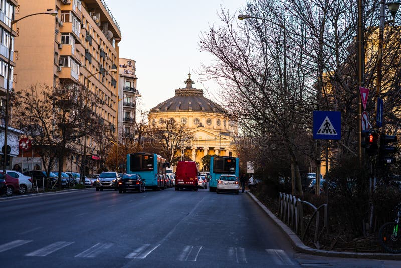 Historic Building Architecture in Bucharest, Romania, 2022 Editorial ...