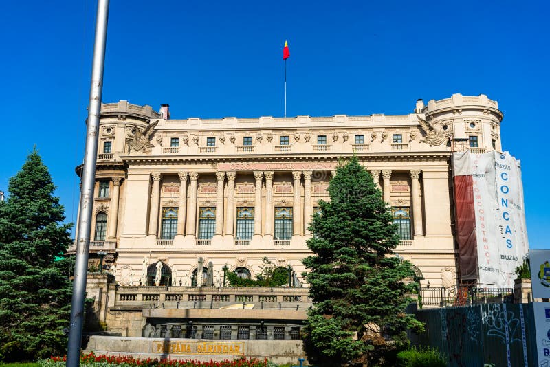 Historic Building Architecture in Bucharest, Romania, 2022 Editorial ...