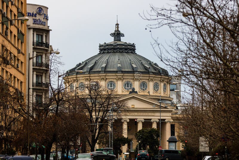 Historic Building Architecture in Bucharest, Romania, 2022 Editorial ...