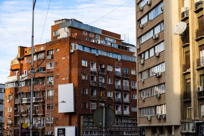 Historic Building Architecture in Bucharest, Romania, 2022 Editorial ...