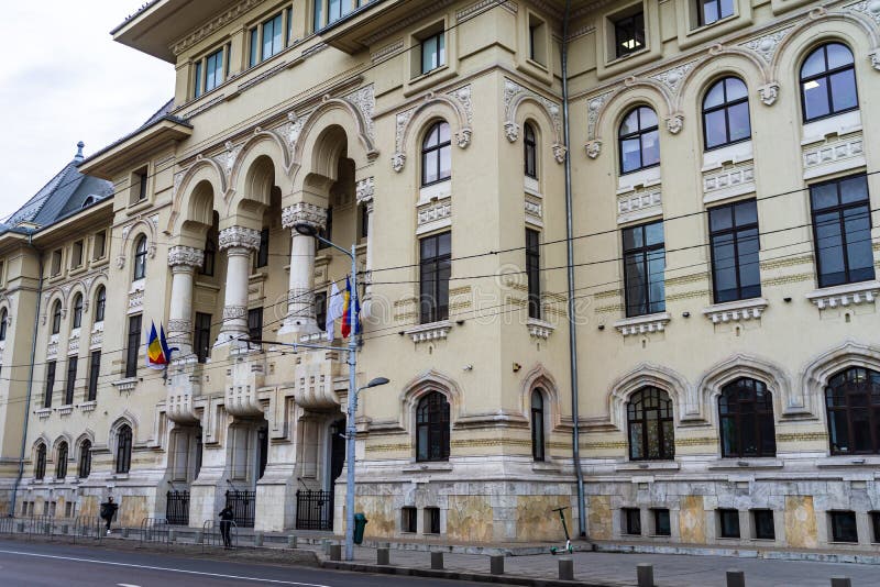 Historic Building Architecture in Bucharest, Romania, 2022 Editorial ...