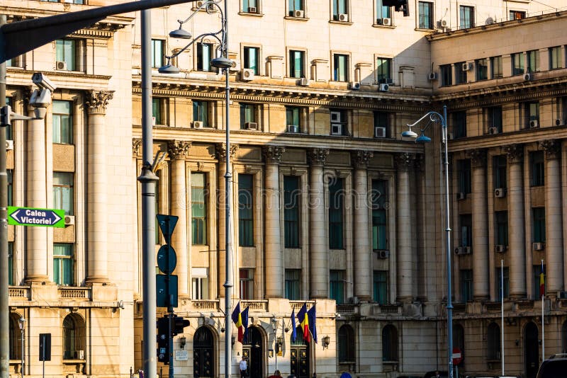 Historic Building Architecture in Bucharest, Romania, 2022 Editorial ...