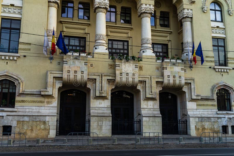 Historic Building Architecture in Bucharest, Romania, 2022 Editorial ...