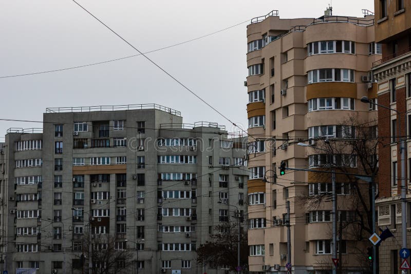 Historic Building Architecture in Bucharest, Romania, 2022 Editorial ...