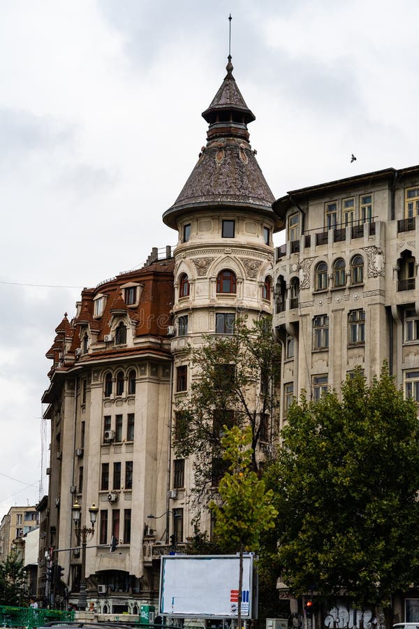 Historic Building Architecture in Bucharest, Romania, 2022 Editorial ...