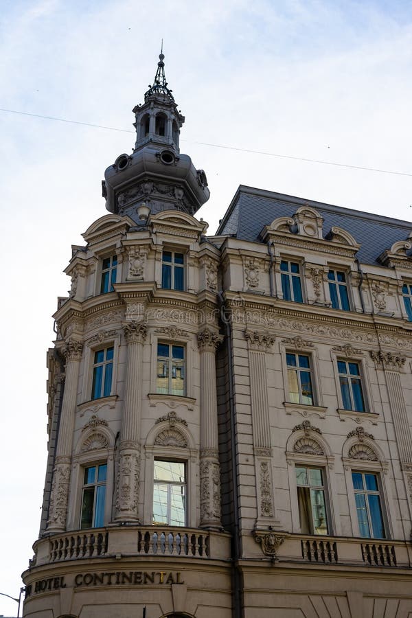 Historic Building Architecture in Bucharest, Romania, 2022 Editorial ...