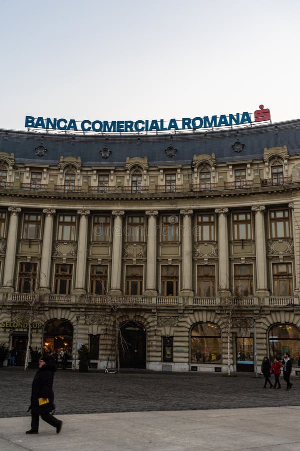 Historic Building Architecture in Bucharest, Romania, 2022 Editorial ...