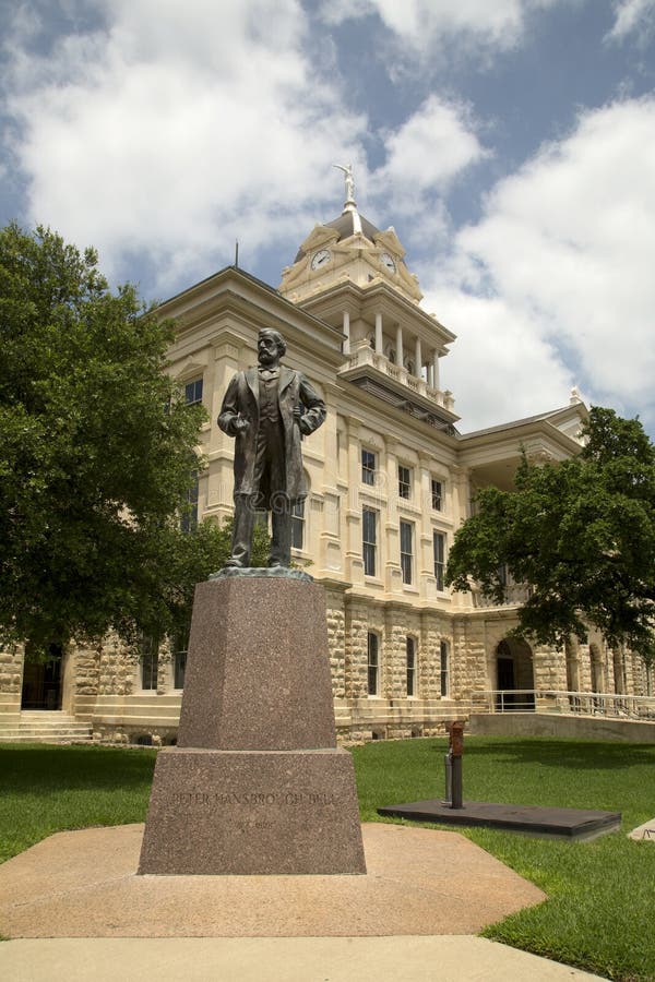 Bell County Courthouse in TX Stock Photo - Image of state, exterior ...