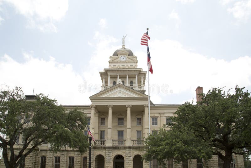 Bell County Courthouse in TX Stock Photo - Image of state, exterior ...