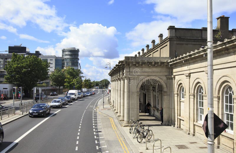 Historic Building in the Center of Dublin Editorial Stock Image - Image ...