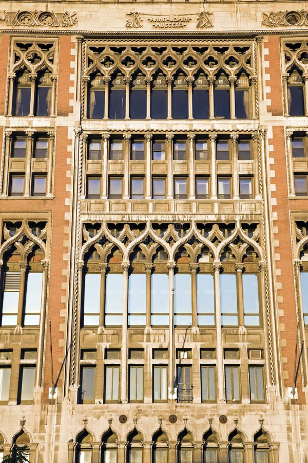 Historic Building in Chicago Stock Photo - Image of illinois, city ...