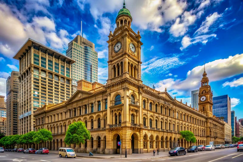 Gpo Building General Post Office. Generated Using AI. Stock ...