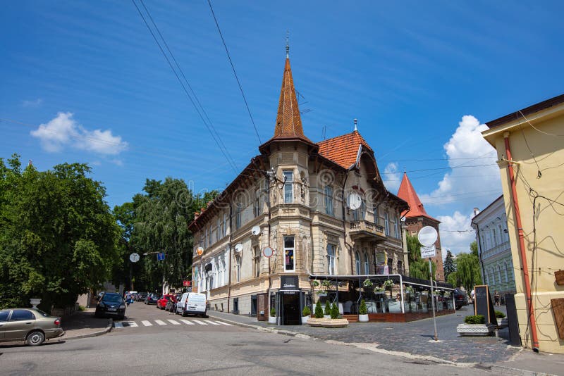 A Historic Building in Drohobych, Ukraine Editorial Photo - Image of ...