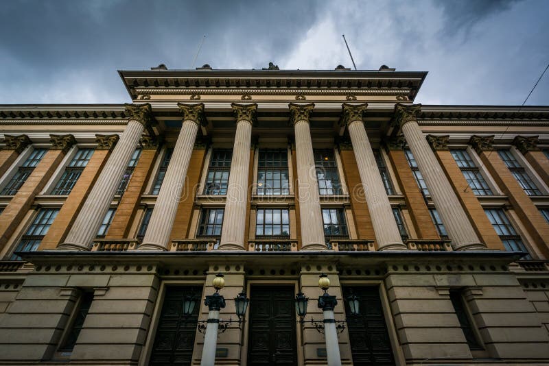 Historic Building in Helsinki, Finland. Stock Image - Image of finland ...