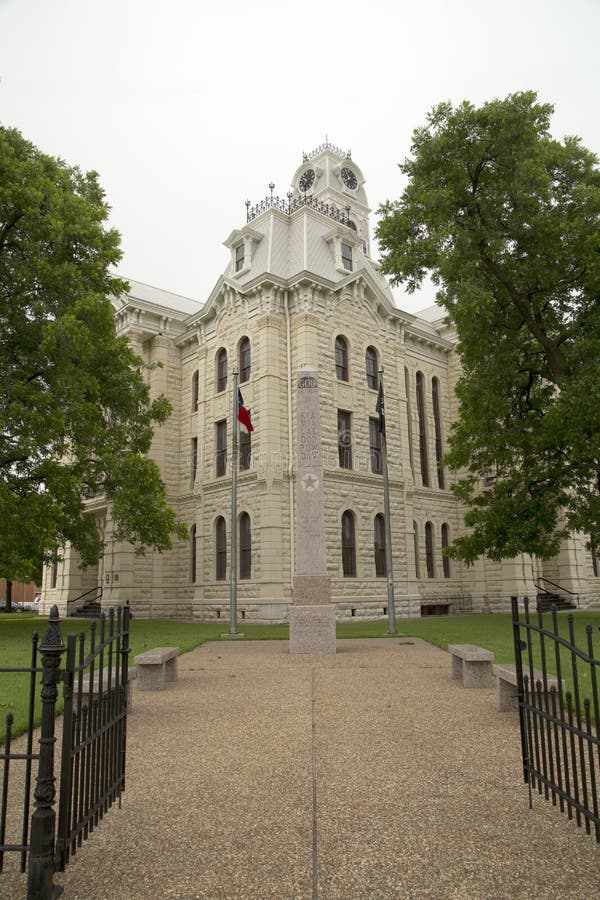Historic Building Hill County Courthouse Editorial Stock Photo - Image ...