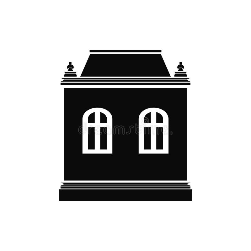 Historic Building Icon Vector Stock Vector - Illustration of pillar ...