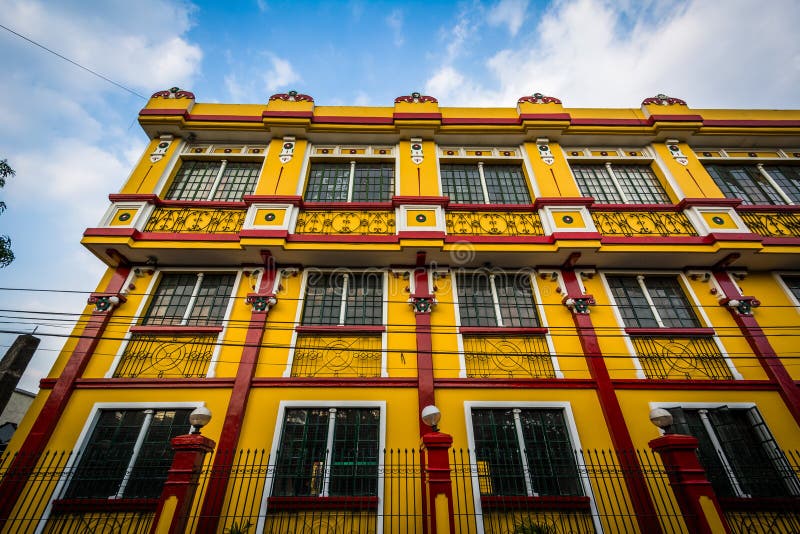 Historic Building in Intramuros, Manila, the Philippines. Stock Photo ...