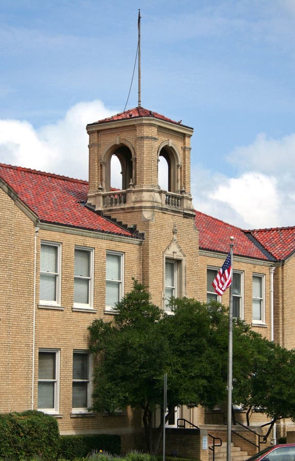 Historic Building Located in Downtown Denton TX Stock Photo - Image of ...