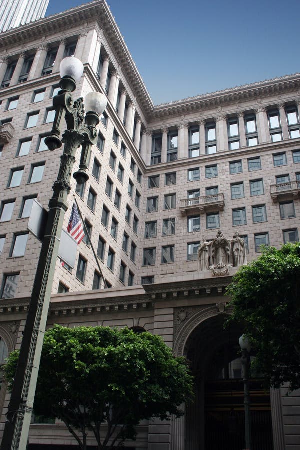 Historic Building in Los Angeles, California Stock Image - Image of ...