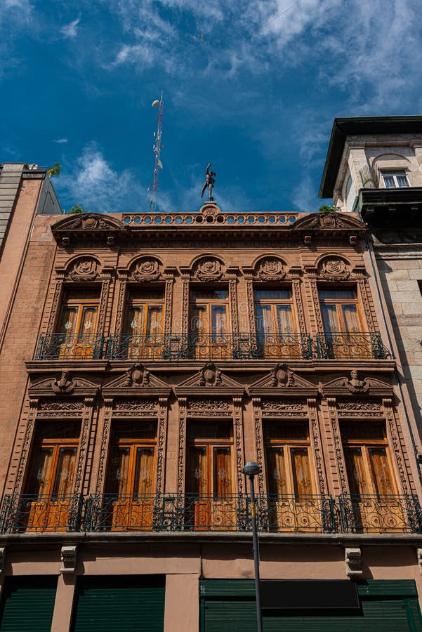 Historic Building at the Mexico City Center Stock Photo - Image of ...