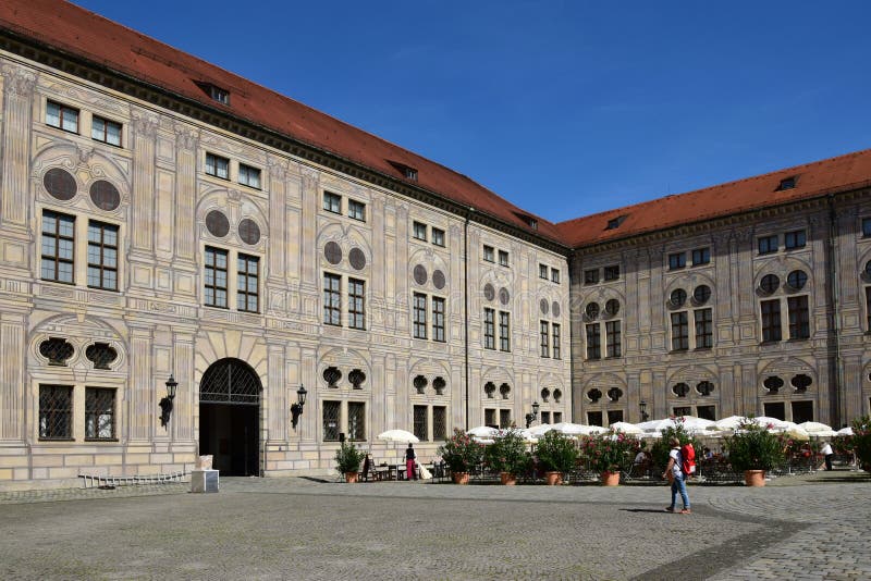 A Historic Building in Munich, Germany Editorial Stock Photo - Image of ...