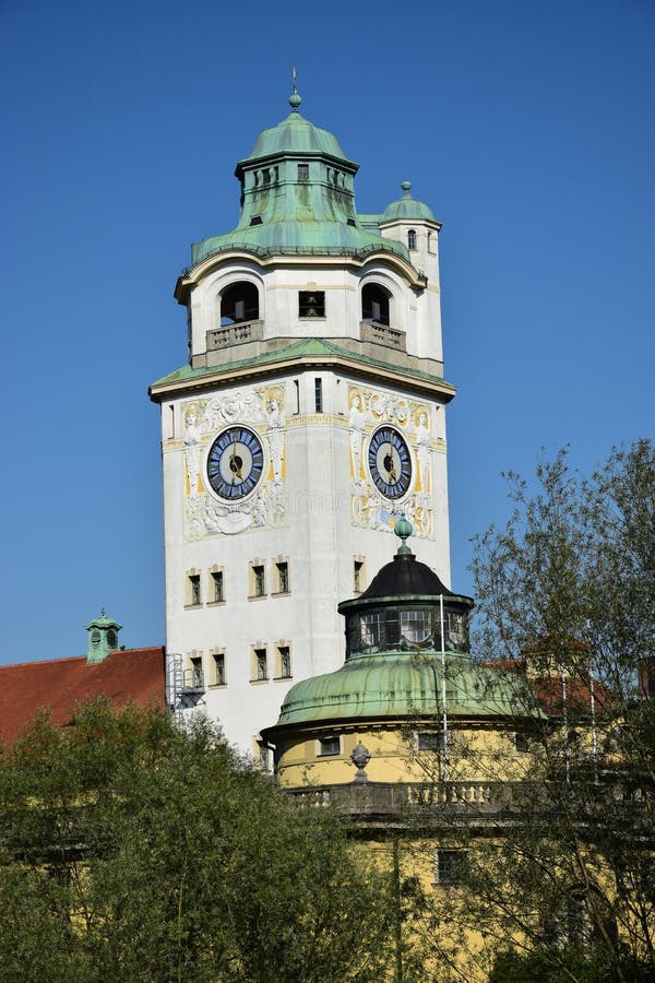 A Historic Building in Munich, Germany Editorial Stock Photo - Image of ...