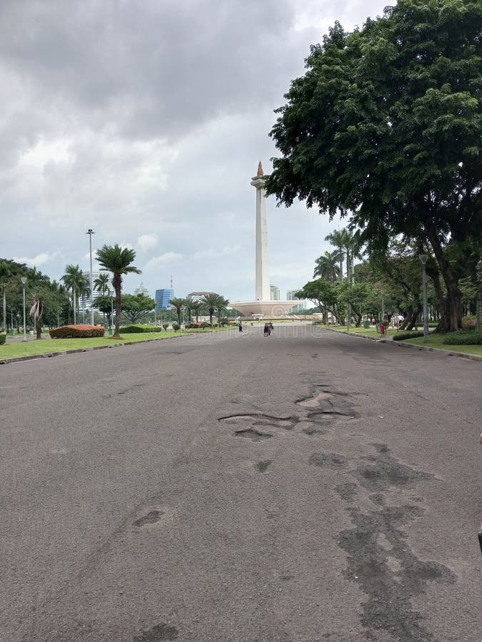 Historic Building National Monument in Indonesia Editorial Photography ...