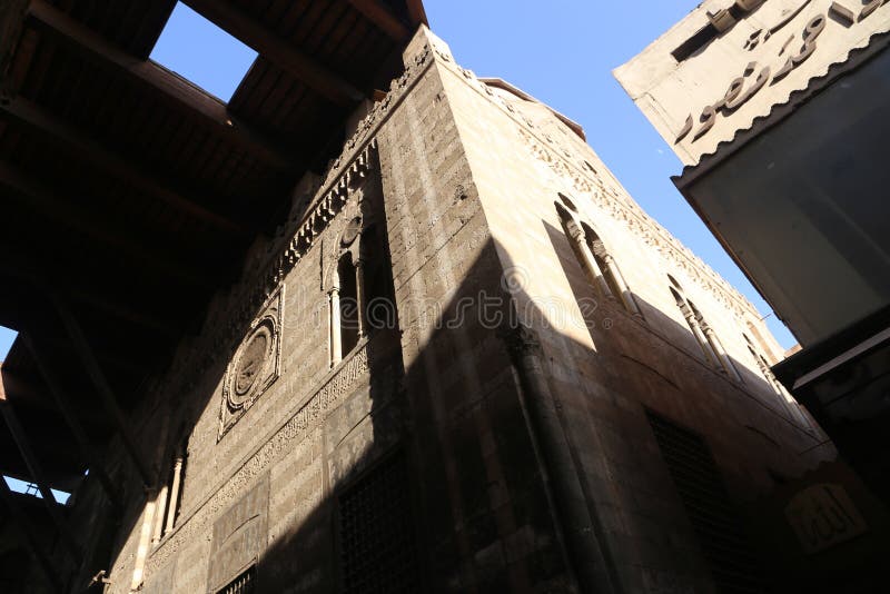 Historic Building Old Cairo, Egypt Stock Image - Image of architecture ...