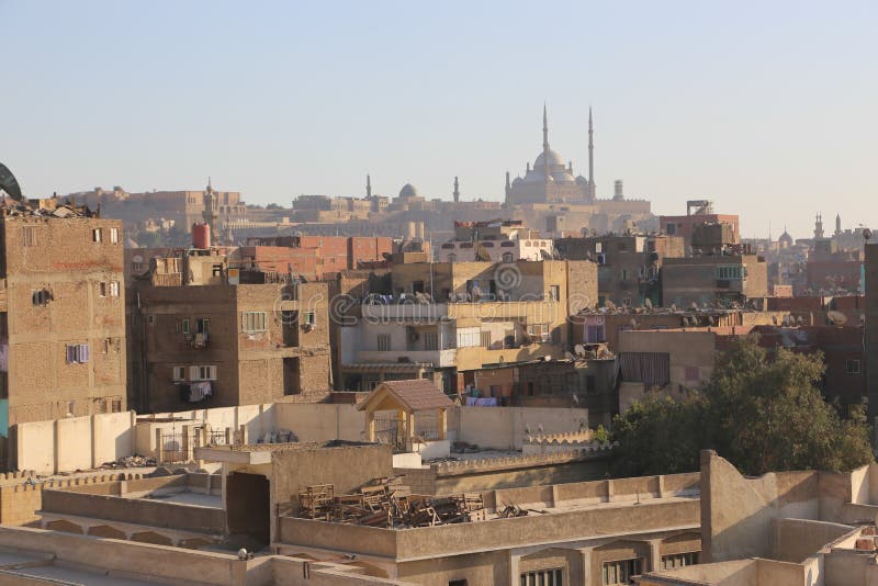 Historic Building Old Cairo, Egypt Stock Image - Image of architecture ...