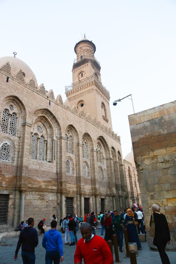 Historic Building Old Cairo at Night, Egypt Editorial Stock Image ...