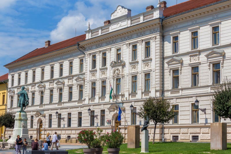 Historic Building in Pecs, Hungary. Editorial Stock Photo - Image of ...