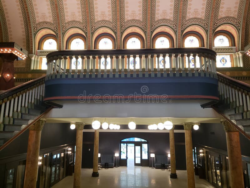 Historic Building ST Louis Train Station Inside ,MO USA Editorial ...
