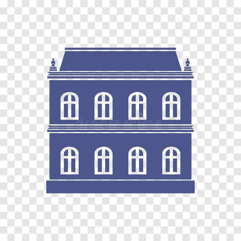 Historic Building Icon Vector Stock Vector - Illustration of pillar ...