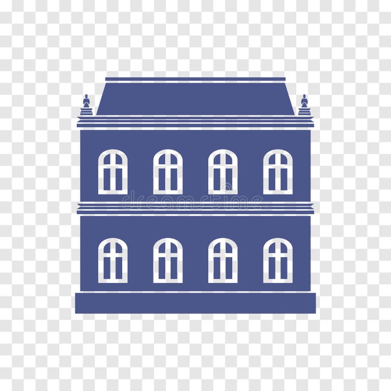 Historic building stock vector. Illustration of house - 87617496