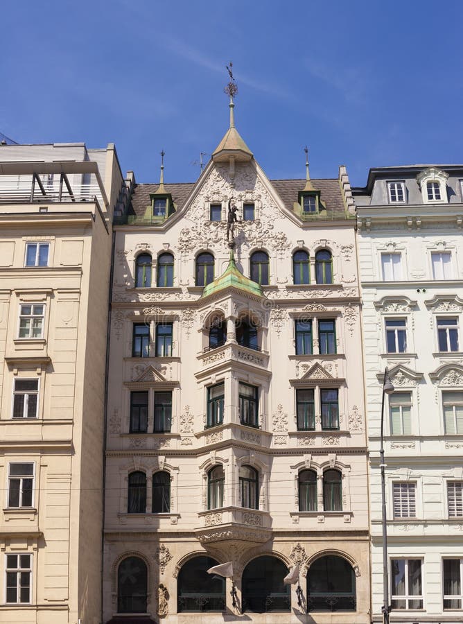 Historic Building in Vienna Stock Photo - Image of travel, view: 119679280