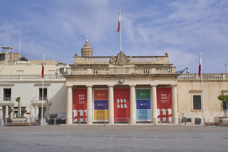 Historic Buildings of Malta Editorial Stock Photo - Image of history ...