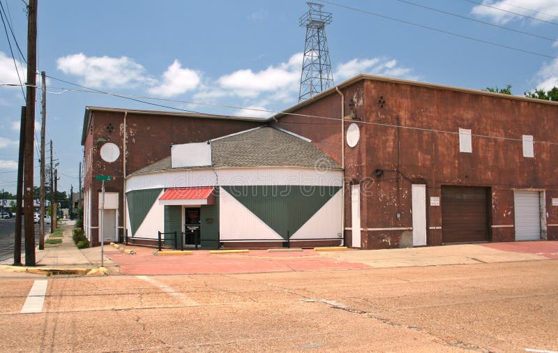 Historic Buildings in Rural Small Texas Town Stock Photo - Image of ...