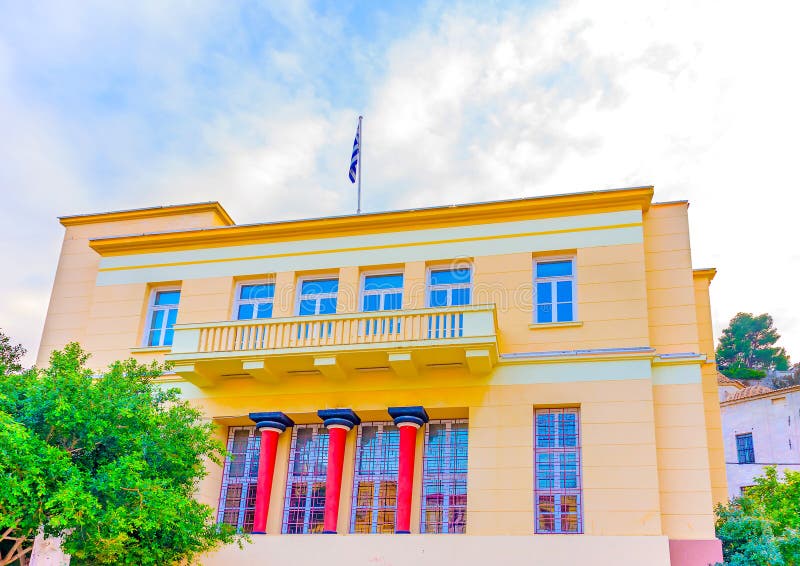 Historic Buildings on Square Stock Photo - Image of historic, courtyard ...