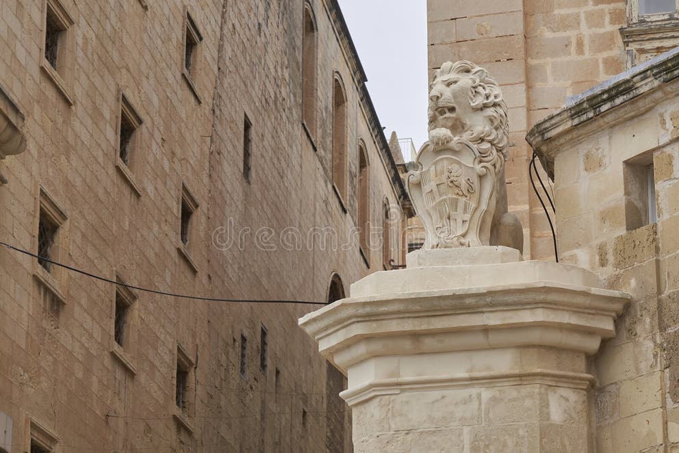 Historic Buildings in Valetta, Malta Editorial Photo - Image of ...