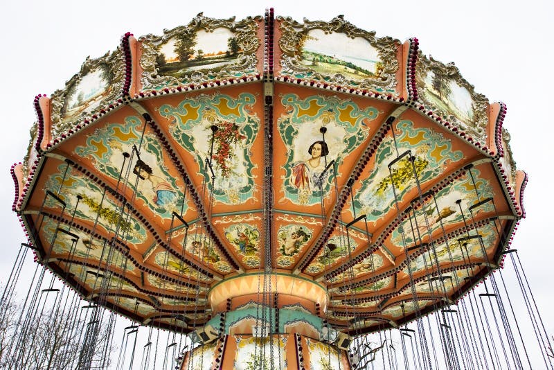 Historic Carousel Picture. Image: 4912786