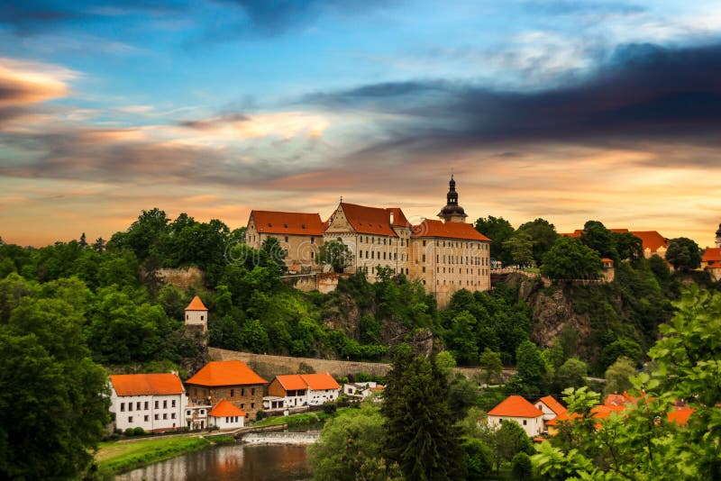 Castle Bechyne stock photo. Image of bohemia, republic - 8127364