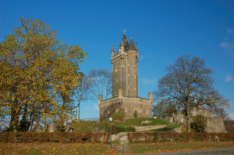 Historic Castle Dillenburg, Stock Photo - Image of blue, architecture ...