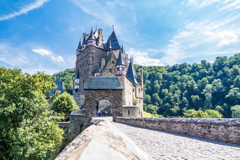 The Historic Castle Eltz in the Eifel Editorial Photo - Image of ...