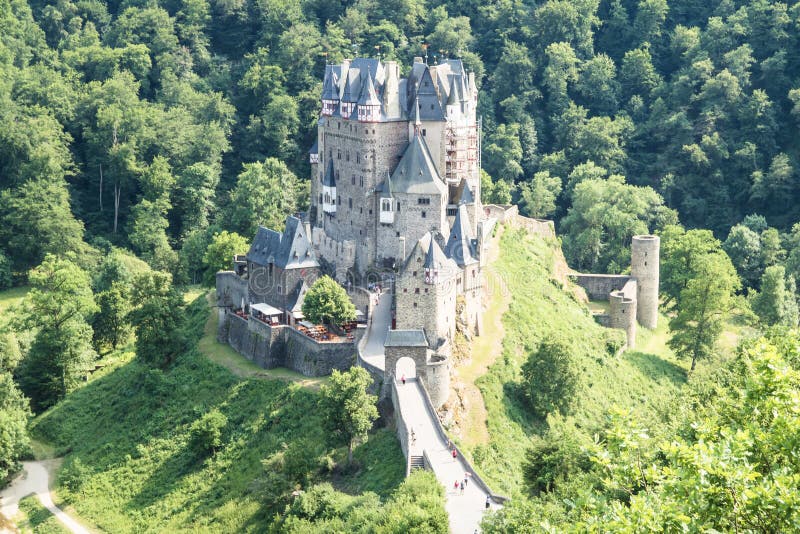 The Historic Castle Eltz in the Eifel Editorial Photo - Image of ...