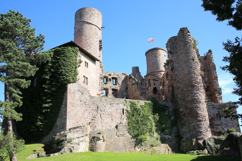 Castle Hanstein In Thuringia Stock Photo - Image of german, medieval ...
