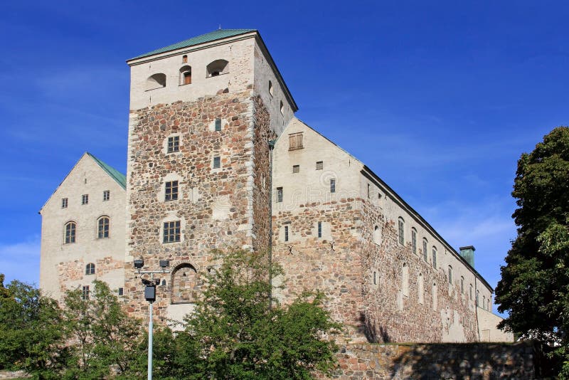 Turku Castle Fortification. Finland Heritage. Medieval Building Stock ...