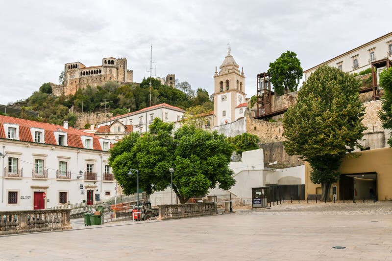 Historic Center of the City of Leiria Editorial Photography - Image of ...