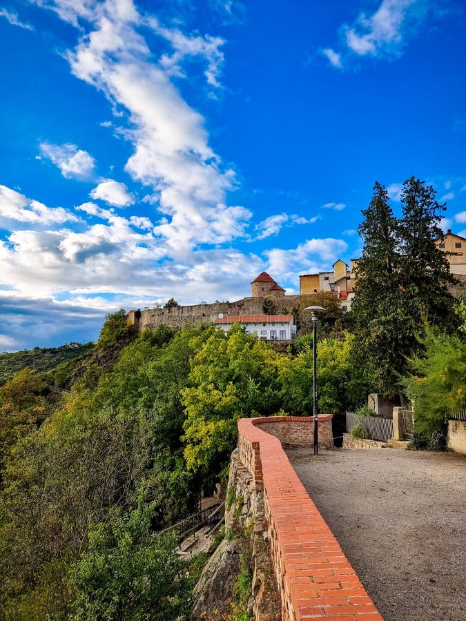 The Historic Center of the City, Znaim, Czech Republic Stock Image ...