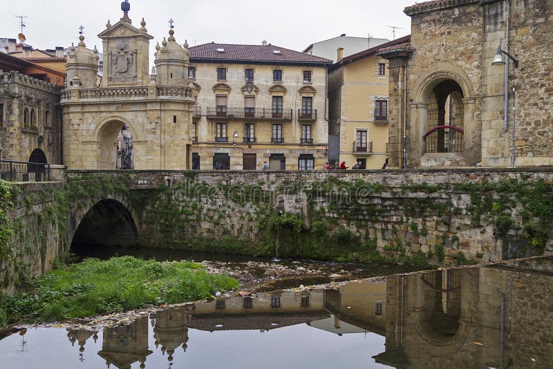 Durango town old part editorial image. Image of basque - 110825650