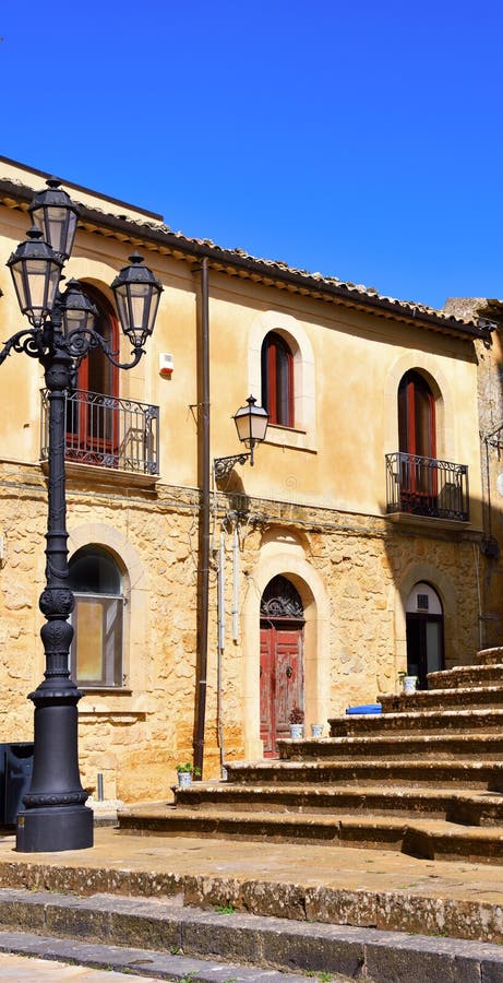 Enna Sicily Italy editorial photo. Image of facade, building - 262944556